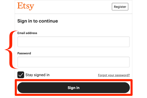 Etsy - Enable API Access – DropStream
